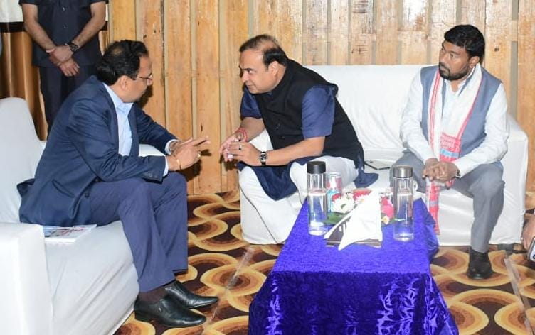 H.B.Sarma-CM, Assam meets CMD-BVFCL, in review meeting - THE NEWSMAN OF ...