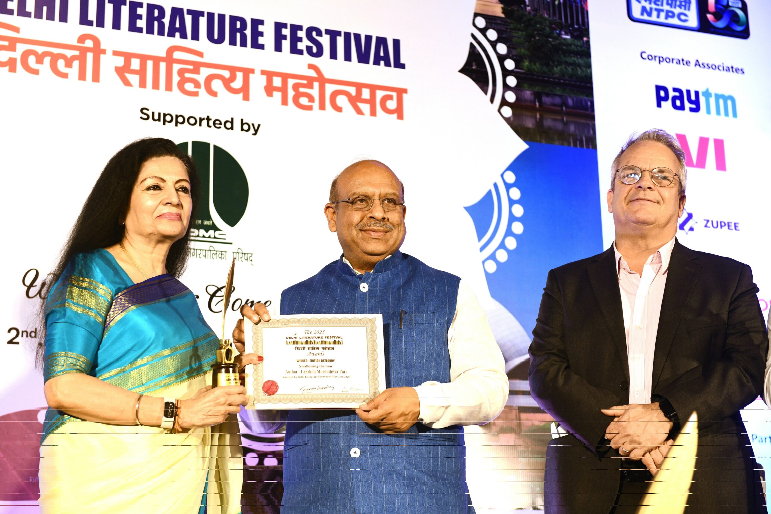 Lakshmi Puri’s Literary Debut Shines at Delhi Literature Festival - THE ...